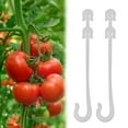 Tookss 100PCS J-shaped Ear Hook Vegetable Plant Support Vine Fastener ...