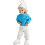 Kids Deluxe Smurf Costume - Walmart.com