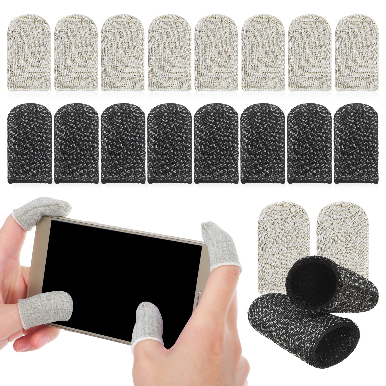 Click here for Deepcraff 40 Pcs Finger Sleeves Mobile Game Finger... prices