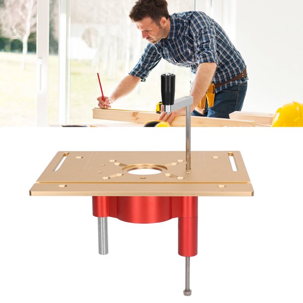 Router Lift Systems, 0-47mm/0-1.85in Lifting Range Manual Table Saw ...