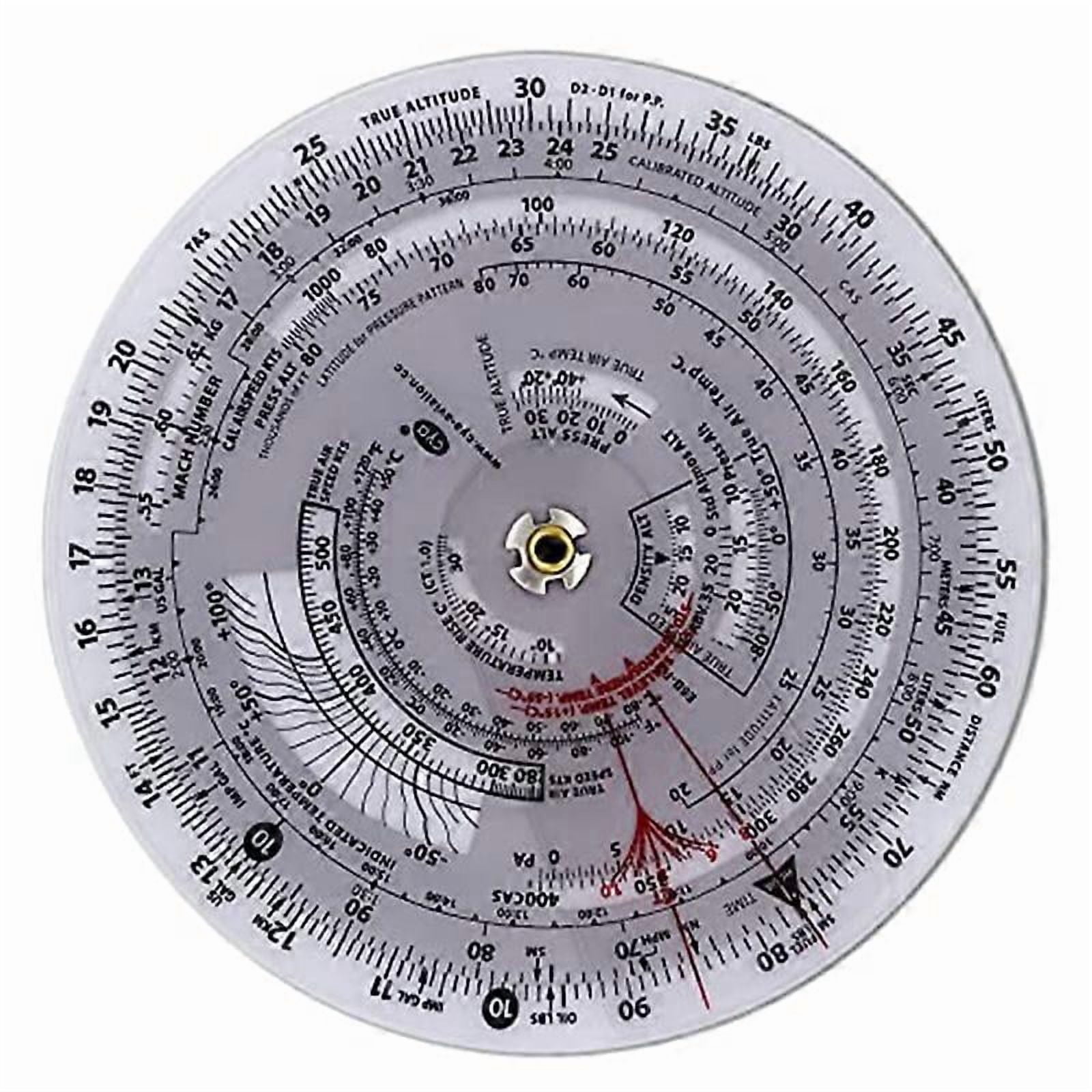 E6B-R Flight Computer Aviation Plotter Circular Slide Rule | Bodega ...