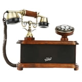 PYLE PVNTL53BT - 2-in-1 Retro Vintage Style Home Landline Telephone ...