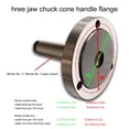 Precise Tapered Flange Disc Flange Connector with Morse Taper Chuck ...