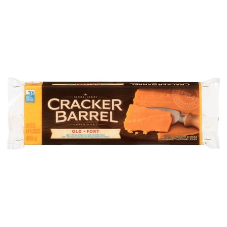 Cracker Barrel Old Cheddar Cheese Bar Light, 400g - Walmart.ca