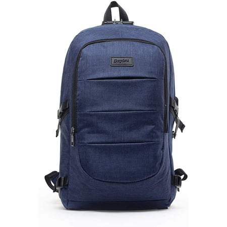 Anti-Theft School Laptop Backpack with USB Port, Slim Lightweight ...