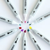 ArtSkills Dual-Tip Blendable Alcohol Markers with Colorless Blenders ...