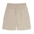 Djtdsds Boys Cargo Shorts Kids Elastic Waist Drawstring Casual Solid ...