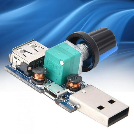 Gupbes USB Fan Regulator,2pcs USB Fan Speed Controller DC4~12V 5W Fan ...