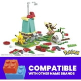 MEGA Pokemon Building Set, 240 Pieces, Countryside Windmill, Poseable ...