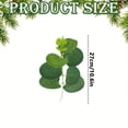 Artificial Eucalyptus Leaves Fake Greenery Plants, Realistic Silk ...