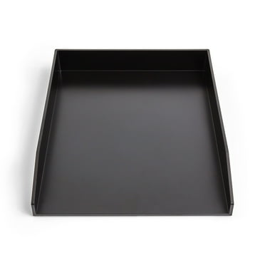 TRU RED Side Load Stackable Plastic Letter Tray White TR55328 - Walmart.com