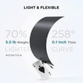 EF EcoFlow, 100W Flexible Solar Panel, IP68 Waterproof, Black - Walmart.com