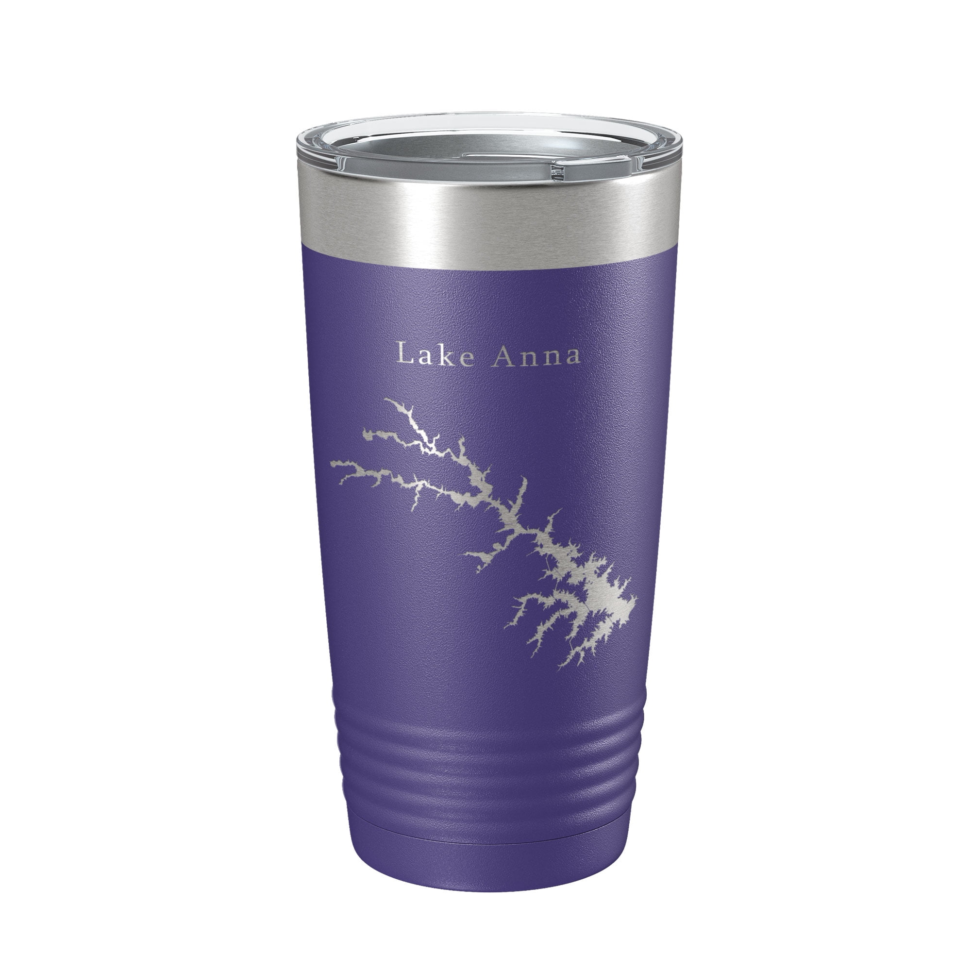 Lake Anna Map Tumbler Travel Mug Insulated Laser Engraved Coffee Cup ...