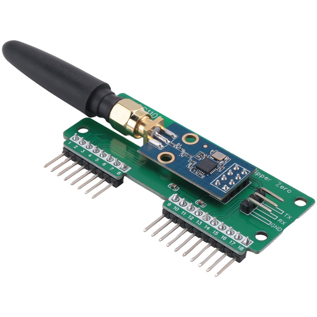 Para Flipper Zero CC1101 Módulo SubGhz Módulo 433Mhz | Walmart en línea