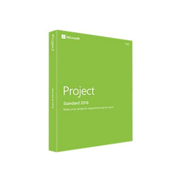 Microsoft Project Standard 2016 - Box pack - 1 PC - medialess - Win ...