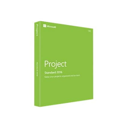 Microsoft Project Standard 2016 - Box pack - 1 PC - medialess - Win ...