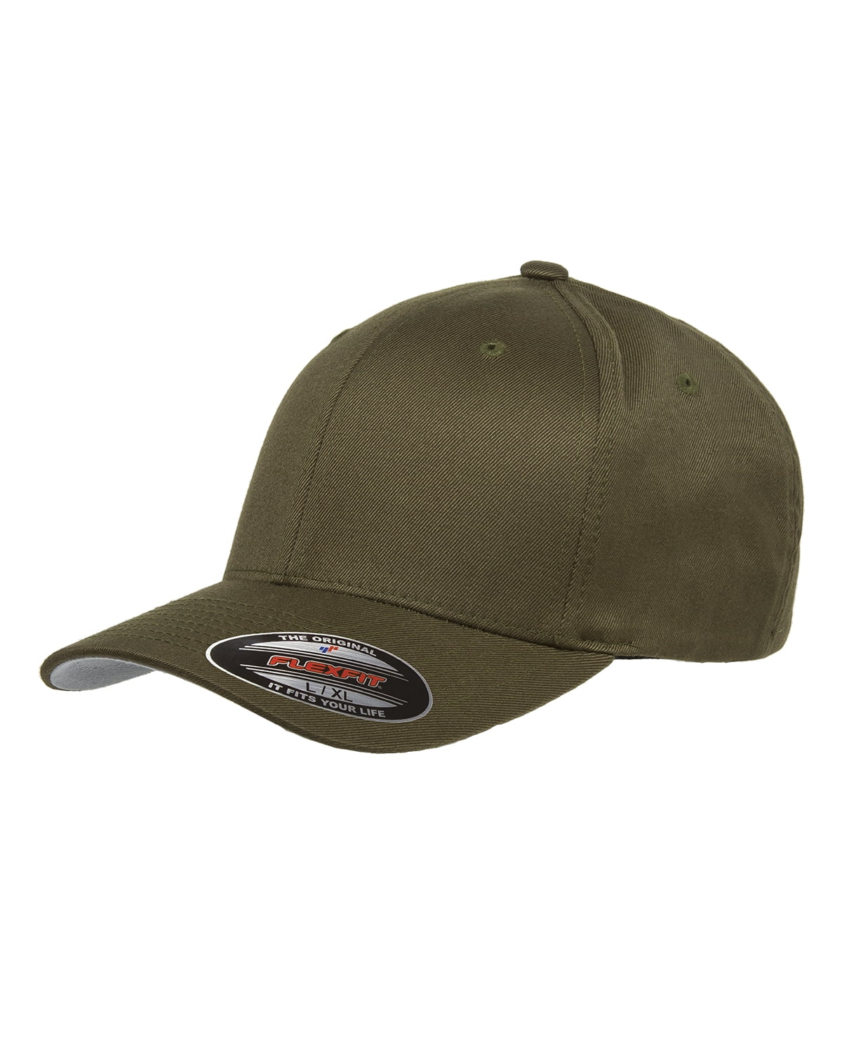 Flexfit - The Flexfit Adult Wooly 6-Panel Cap - OLIVE - L/XL - Walmart ...
