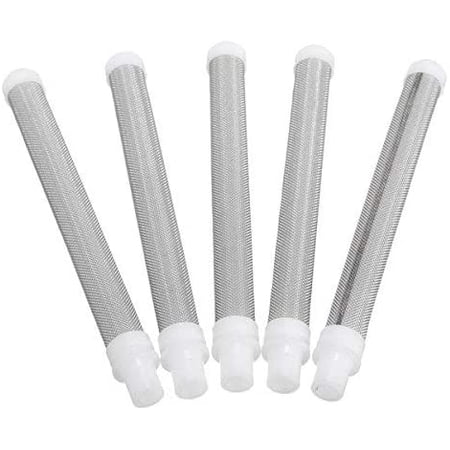 5Pcs 60 Mesh Airless Spray Gun Filter Elements for Wagner Airless Paint ...