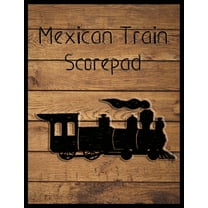 Scorecards: Mexican Train Scorepad: Scorecard Book Scoresheet for ...