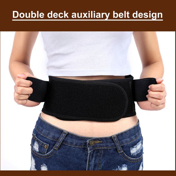 Infrared Magnetic Back Brace Posture Belt Lumbar Support Lower Pain ...