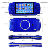 PSP High Definition Handheld Game Machine X6 8GB ,with 4.3 inch screen ...