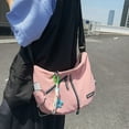Hip Hop Street Cargo Crossbody Bag for Men Women Nylon Reflective Shape ...