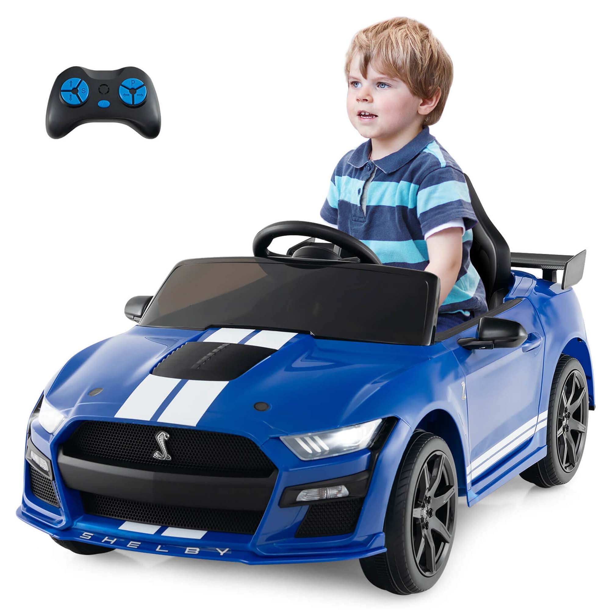 Click here for Gymax 12v Kids Ride On Car Licensed Ford Mustang S... prices