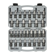 TEKTON 1/2 Inch Drive Torx & Tamper-Resistant Torx Bit Socket Set, 20-Piece (T20-T60, TR20-TR60 ...