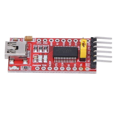 FT232RL, Serial Port Adapter Module 3.3V 5V Downloader Mini USB 2.0 For ...