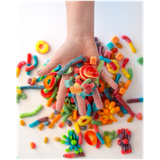 Trolli Strawberry Puffs, Chewy Gummy Candy, Fat-Free, 4.25oz Shareable ...