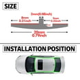 9.8ft/3M T-Shape Car Sunroof Cover Seal Rubber Trim,Dust Proof&Weather ...