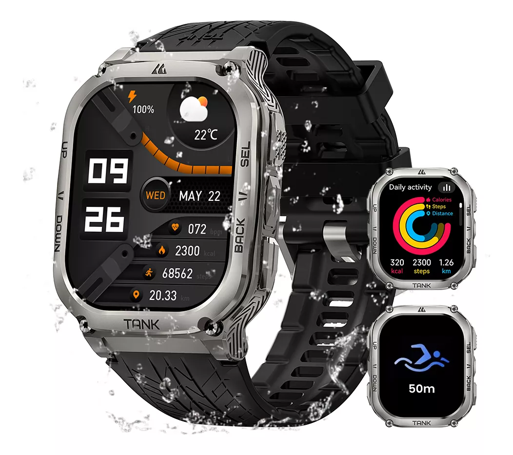 Smartwatch Kospet M3 Monitor Sueño Reloj Inteligente 10atm | Walmart en ...