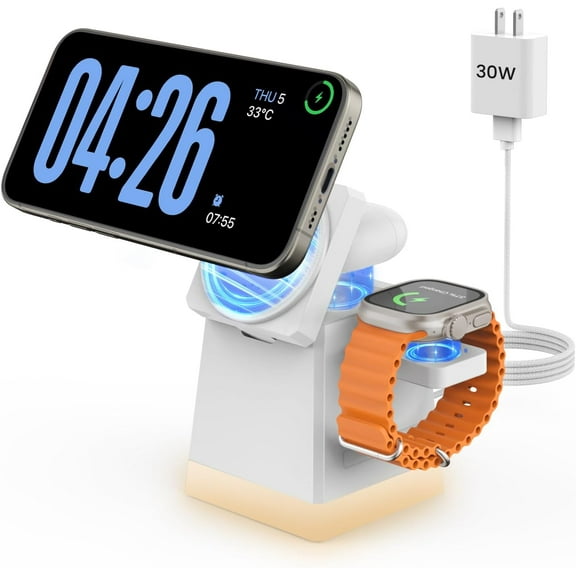 Clever Bright USB Charging Station, 4-Port Charger Organizer, Multi ...