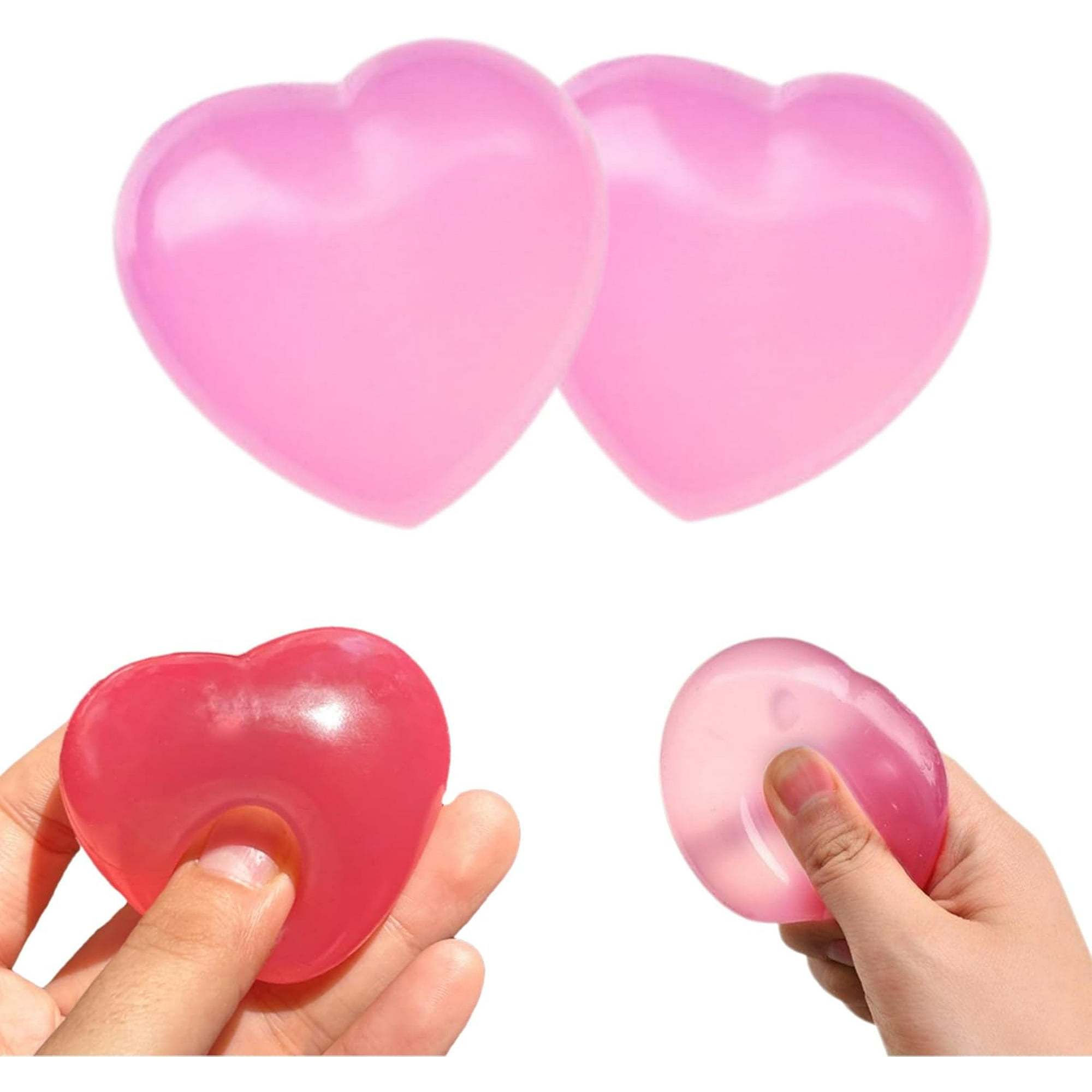 Click here for Nobrand A Pack Of 2 Color-Changing Heart-Shaped St... prices