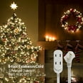 Hyper Tough 6FT 16AWG 2 Prong White Indoor Household Extension Cord ...