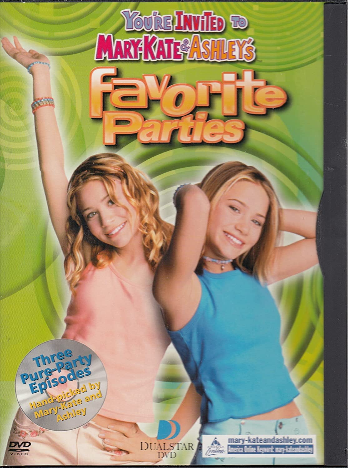 You're Invited to Mary-Kate & Ashley's Favorite Parties [DVD] - Walmart.com