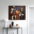 AEFER Pablo Picasso Wall Art Three Musicians Poster Print on Canvas ... AEFER Pablo Picasso Wall Art Three Musicians Poster Print on Canvas ...