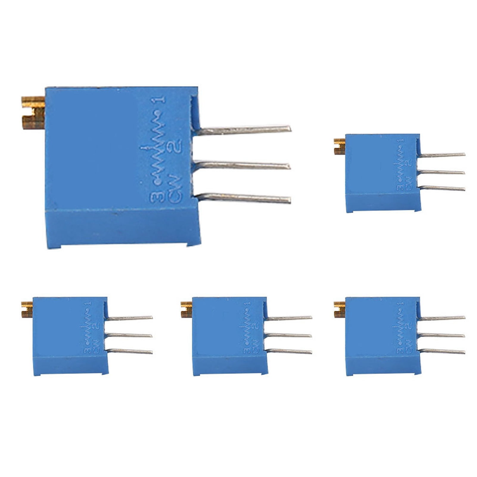 Resistencia variable, 50 Piezas Resistencia Componente Variable ...