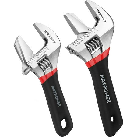 Adjustable Wrench 160,205mm Adjustable Wrench with Large Large Opening ...