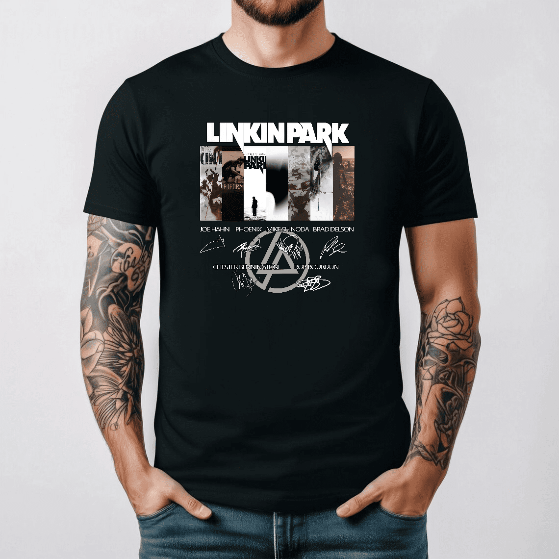 Click here for 199x Tee Linkin Park Logo Rock Band Signature Shir... prices