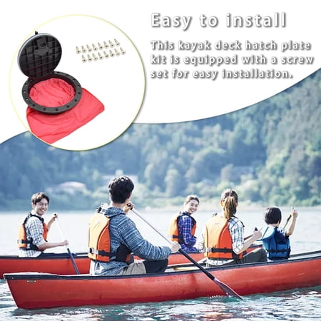 8 inch Kayak Hatch Cover Lightweight Hatches Replacement Vent Round ...