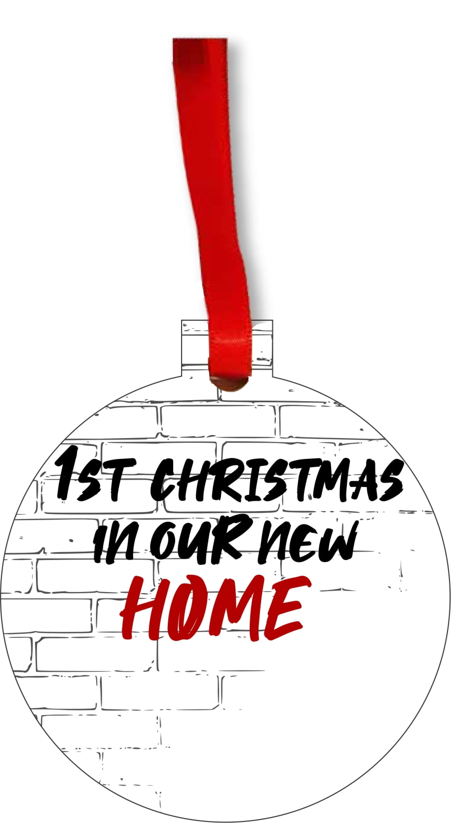 1st Home Christmas Ornament 1st House Christmas Ornament - My First ...