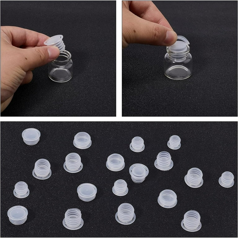 Salt And Pepper Rubber Plugs 50PCS Silicone Salt And Pepper Shaker