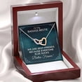 Best Friend Interlocking Heart Necklace Gift, Gift for Bestie ...