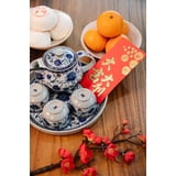 Porcelain Teapot, 17oz Tea Pot with Removable Stainless Steel Filter ...