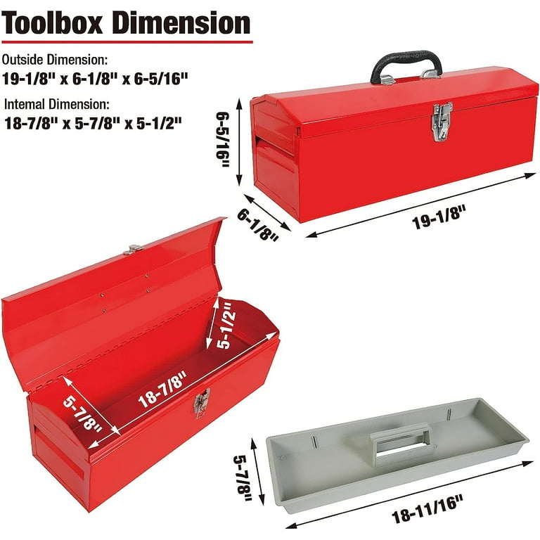 Walmart Portable Tool Boxes