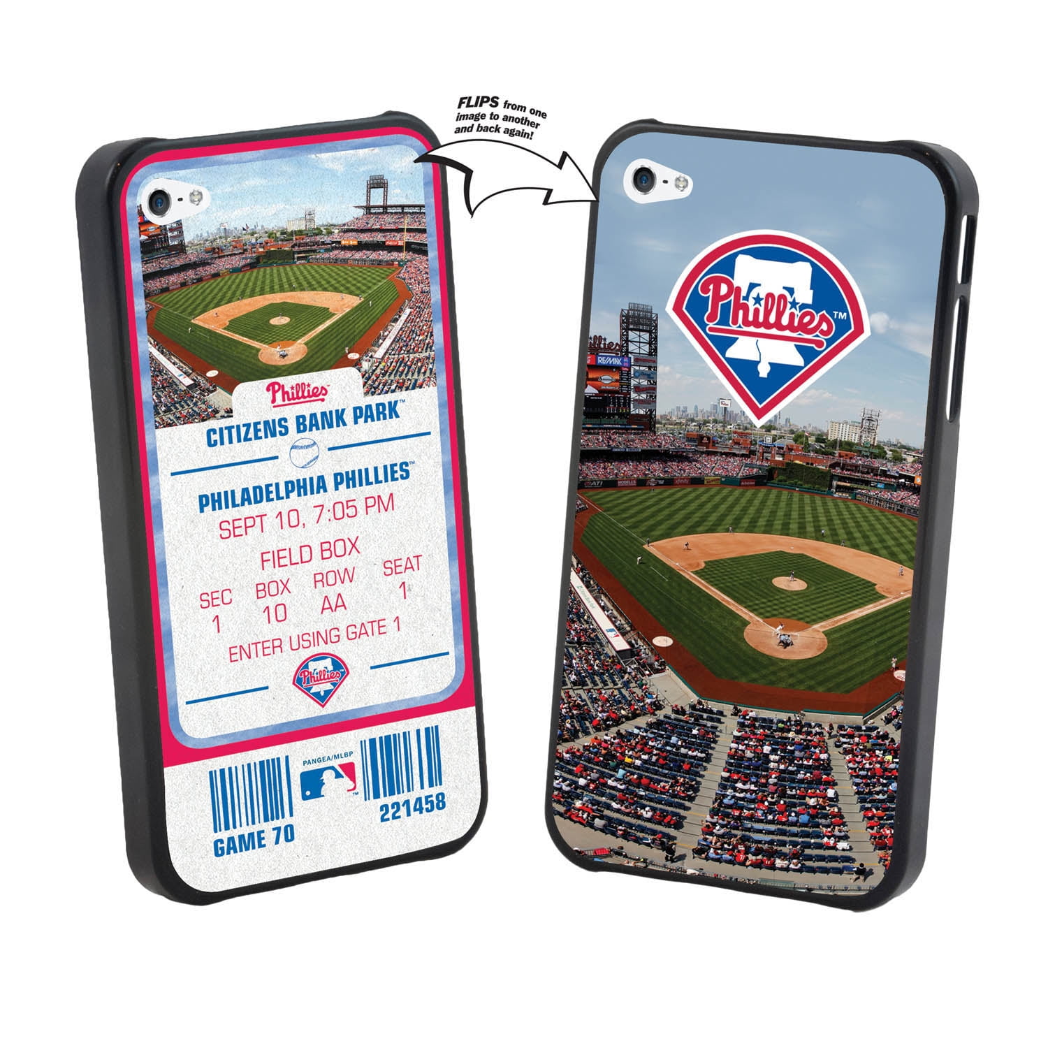 Iphone 5 MLB Philadelphia Phillies Stadium Lenticular Case - Walmart.com