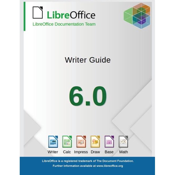 LibreOffice 6.0 Writer Guide (Paperback) - Walmart.com - Walmart.com