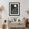 Framed Art Print, Happy Halloween by lettered & lined, 17-7/8" x 21-7/8 ...