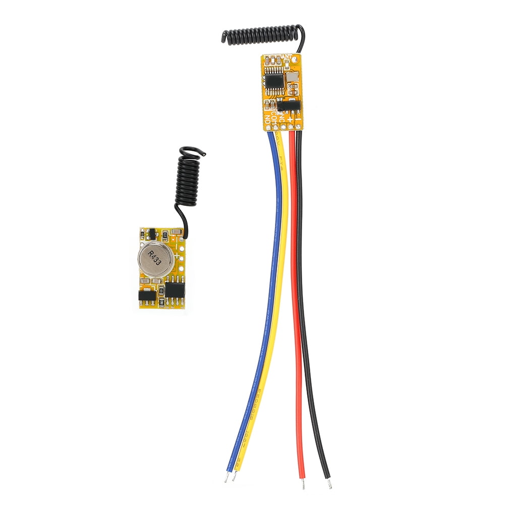 Mini interruptor remoto 3,7 V 4,5 V 5 V 6 V módulo transmisor micro receptor relé de bajo ...